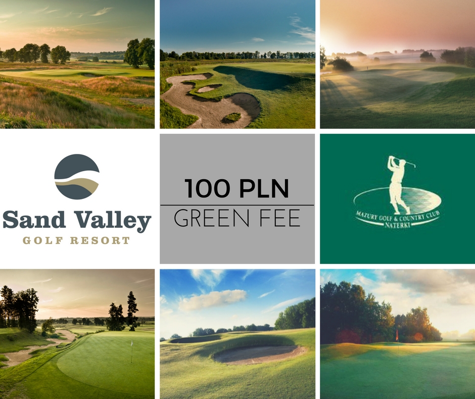 Promocyjne Green Fee Sand Valley i Mazury Golf&CC - Sand Valley Golf ...